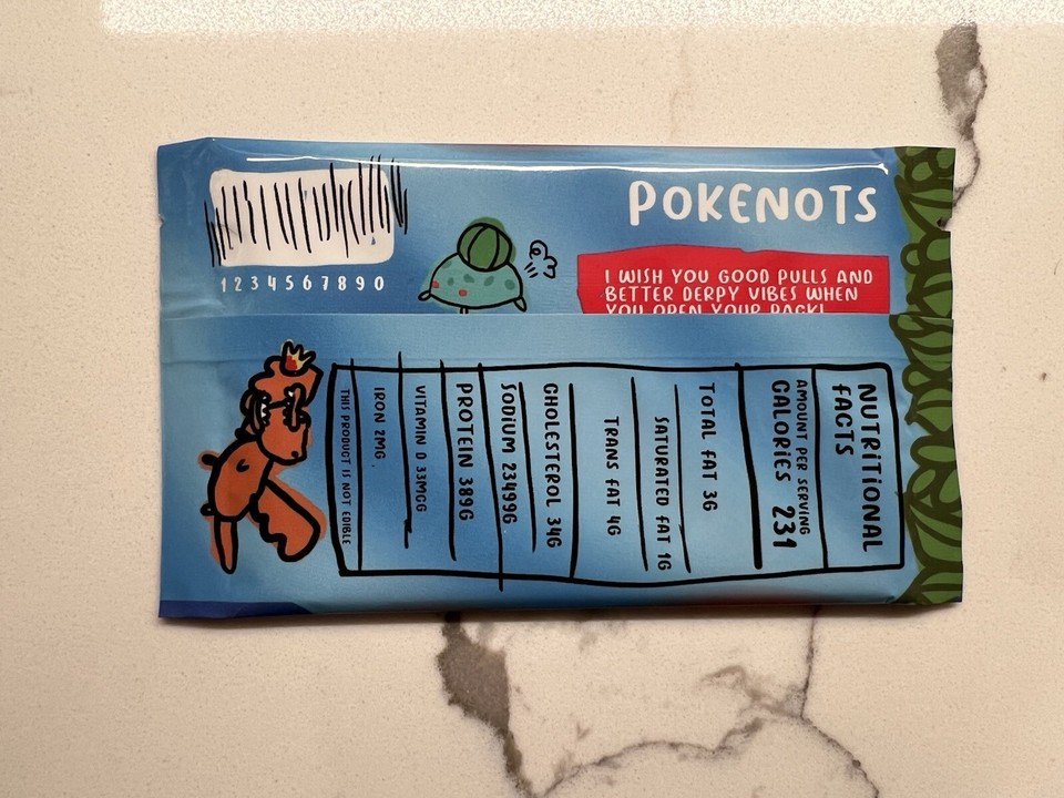 Pokenot Pokenots 151 Cards Parody Pokémon Trading Dysfunctional ...