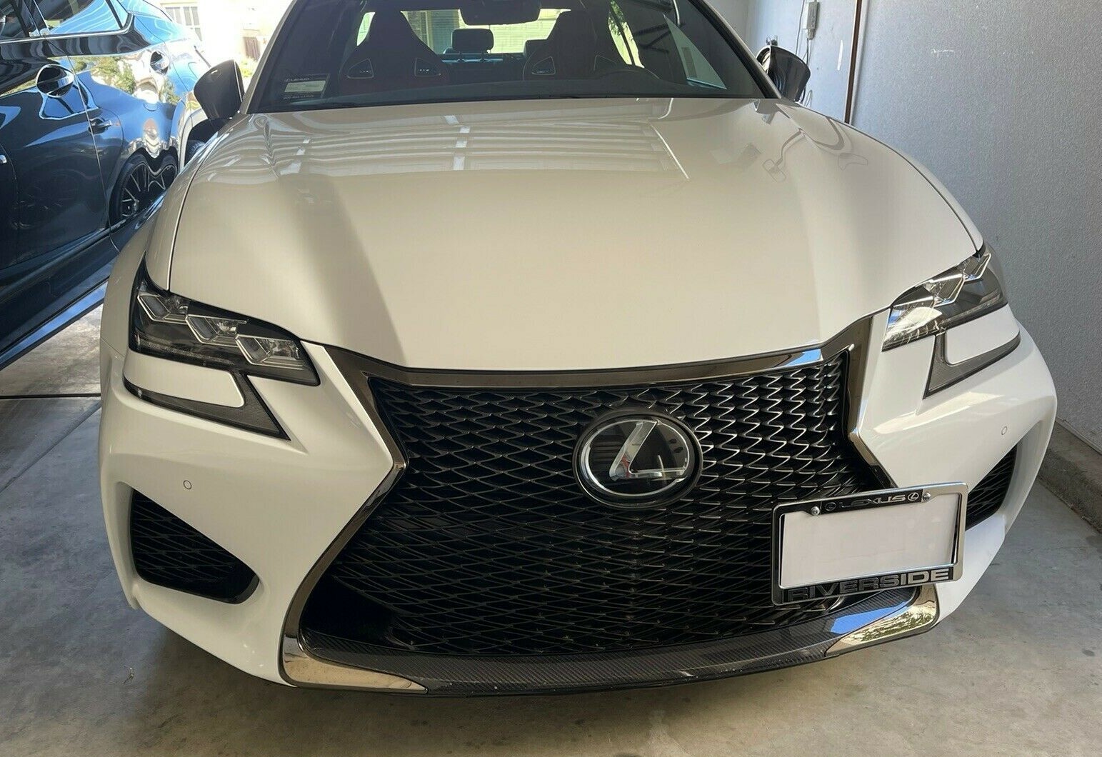 Bumper Tow Hook License Plate Mount Bracket For Lexus GS & GS F 2006 ...