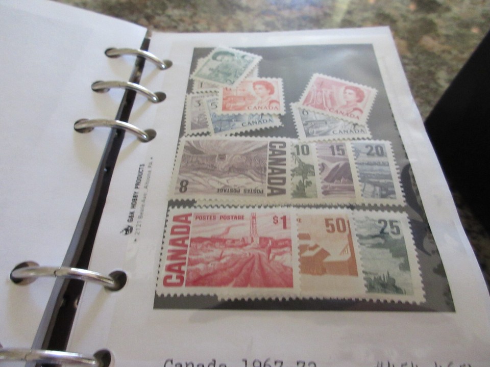Remaining Dealers Stock of Canada in 7 Books with Face Value of $994.00 ...