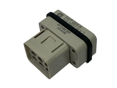 Harting Han Q 8/0 STI-C Heavy Duty Power Connector 8-Contacts 09 12 008 ...