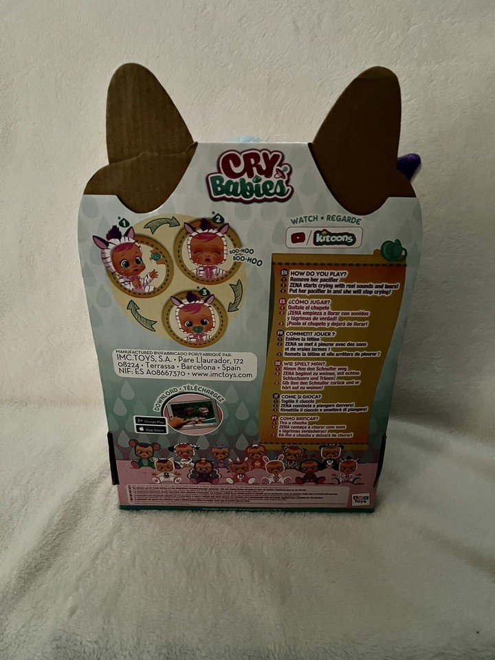 Cry Babies Boo Hoo Magic Tears Zena Brand New In Box RARE | eBay