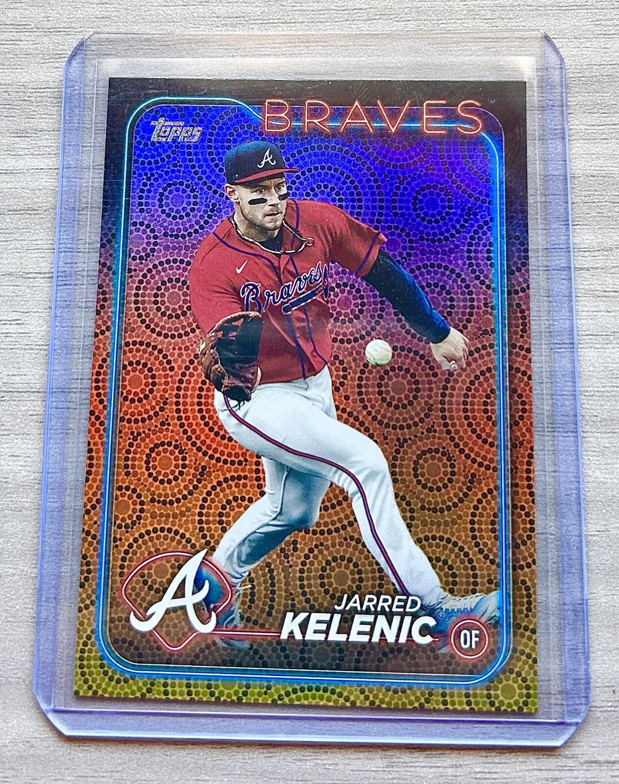 Jarred Kelenic 2024 Topps Series 2 Fireworks Foil Parallel Baseball ...