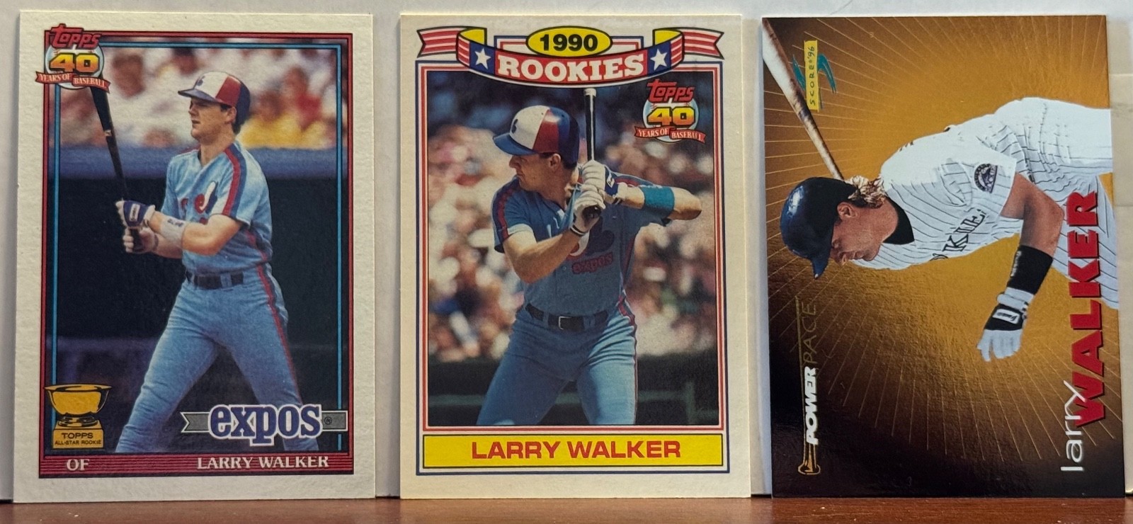 Larry Walker 3 Card Lot M32 | eBay UK