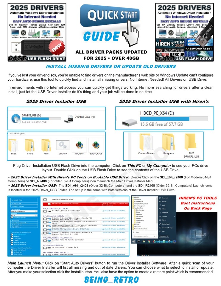 2025 Driver Installer Automatic Driver Installation & Update USB | eBay