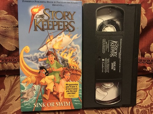 The Story Keepers Sink Or Swim vhs video Christian EXC Cond Focus On ...