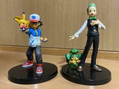 Pokemon Ash Pikachu Cilan PARTNERS Episode DXF Figure Set Best Wish ...