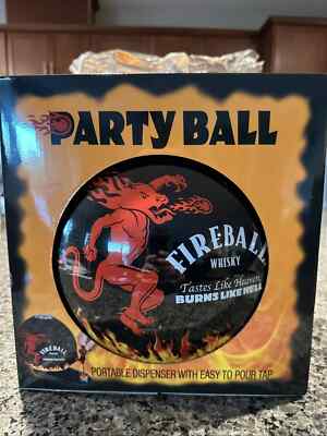 Fireball Whisky Dispenser Party Ball | eBay