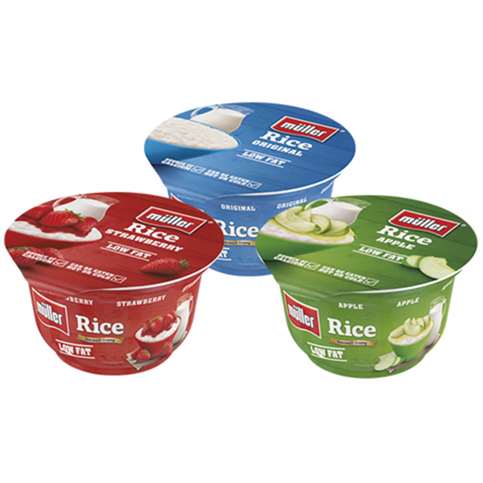 Muller Rice Low Fat Mixed Case Yogurts | 12x170g | Free Delivery | eBay UK