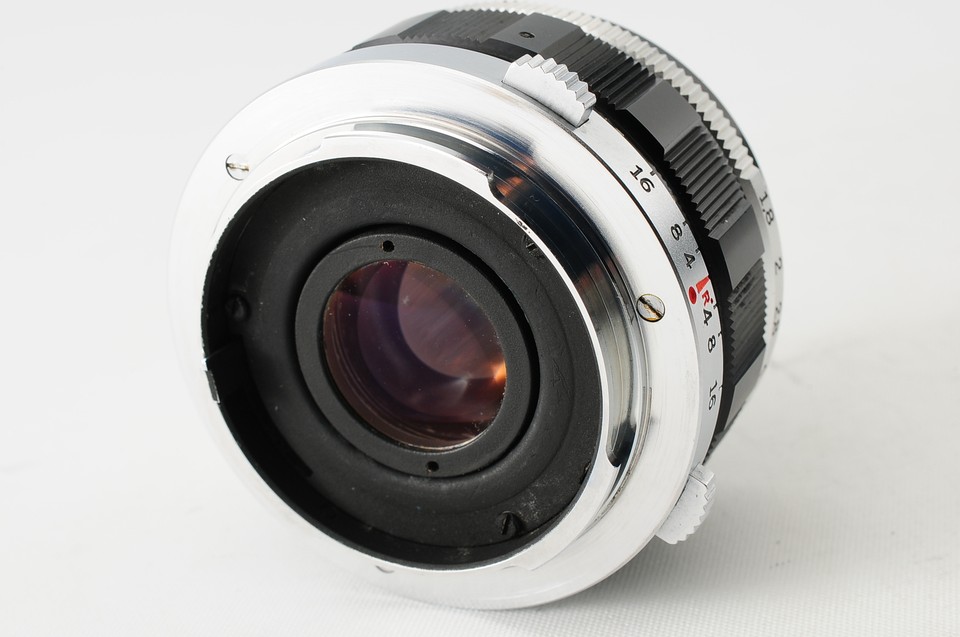 Overhauled [Near MINT] OLYMPUS PEN F Half Frame Camera 38mm F1.8 Lens ...