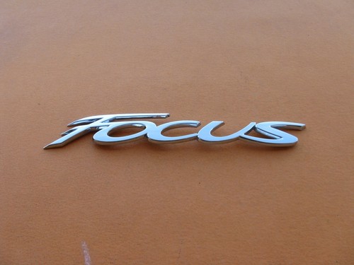 12 13 14 15 16 17 18 FORD FOCUS REAR LID CHROME EMBLEM LOGO BADGE SIGN ...