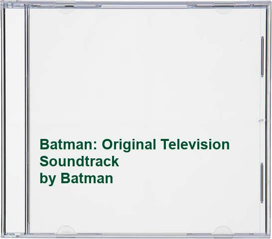 Batman - Batman: Original Television Soundtrack - Batman CD 9BVG The ...