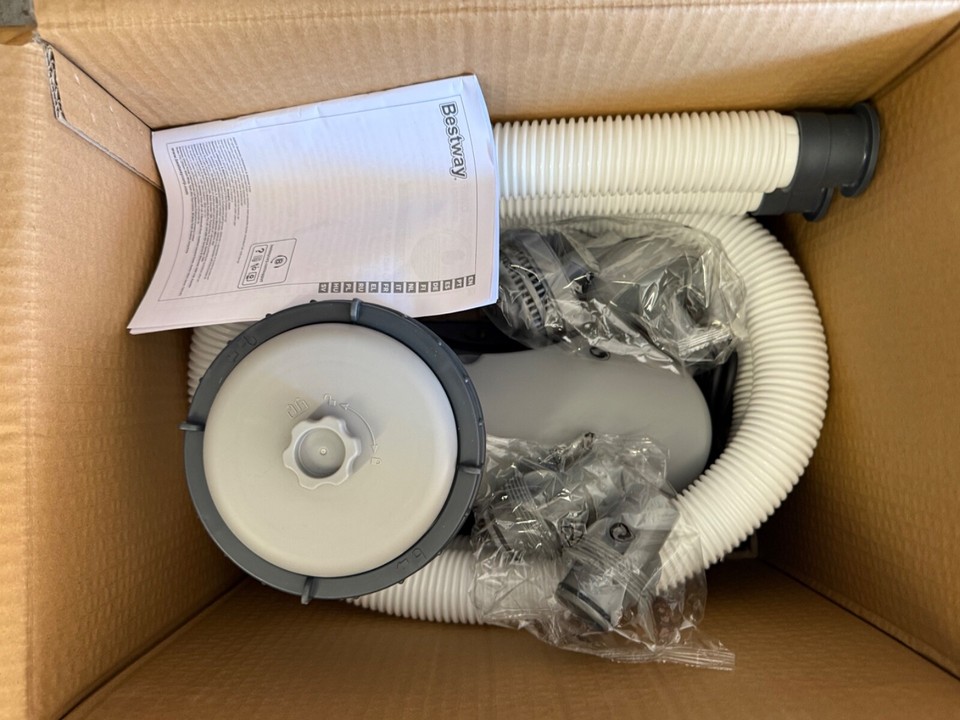 Bestway Flowclear 1,500 GPH #58389 Above Ground Swimming Pool Pump ...