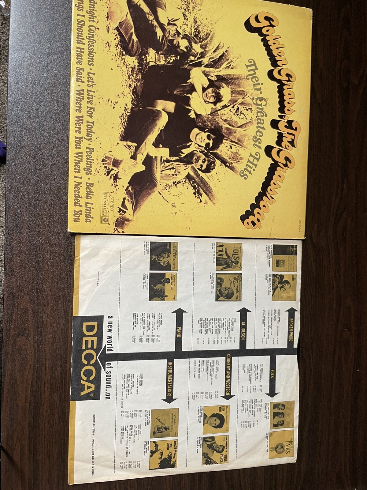 Golden Grass The Grassroots Their Greatest Hits LP Vinyl Record | eBay