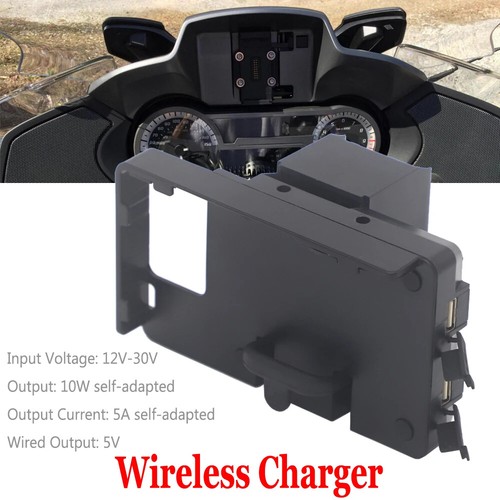 FOR BMW R1200RT R1250RT MOBILE PHONE NAVIGATION BRACKET HOLDER WIRELESS ...