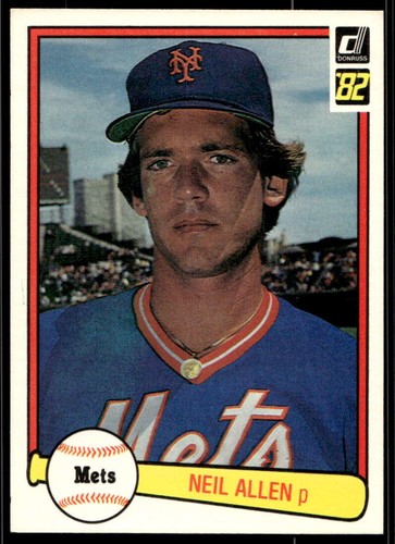 1982 Donruss 506 Neil Allen New York Mets Baseball Card | eBay