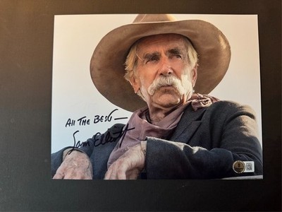 Sam Elliott Rare! autographed signed classic 1883 8x10 photo Beckett ...