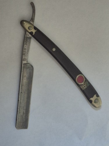 Vintage 917 Red Point Straight Razor, Utica Knife & Razor Company | eBay