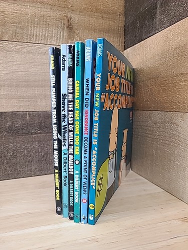 Lot Of 6 Dilbert Books By Scott Adams | eBay