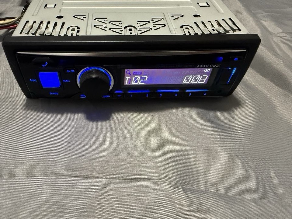 ⭐️Pre-Owned, TESTED⭐️ Alpine Car Bluetooth CD Receiver-(CDE-143BT) | eBay