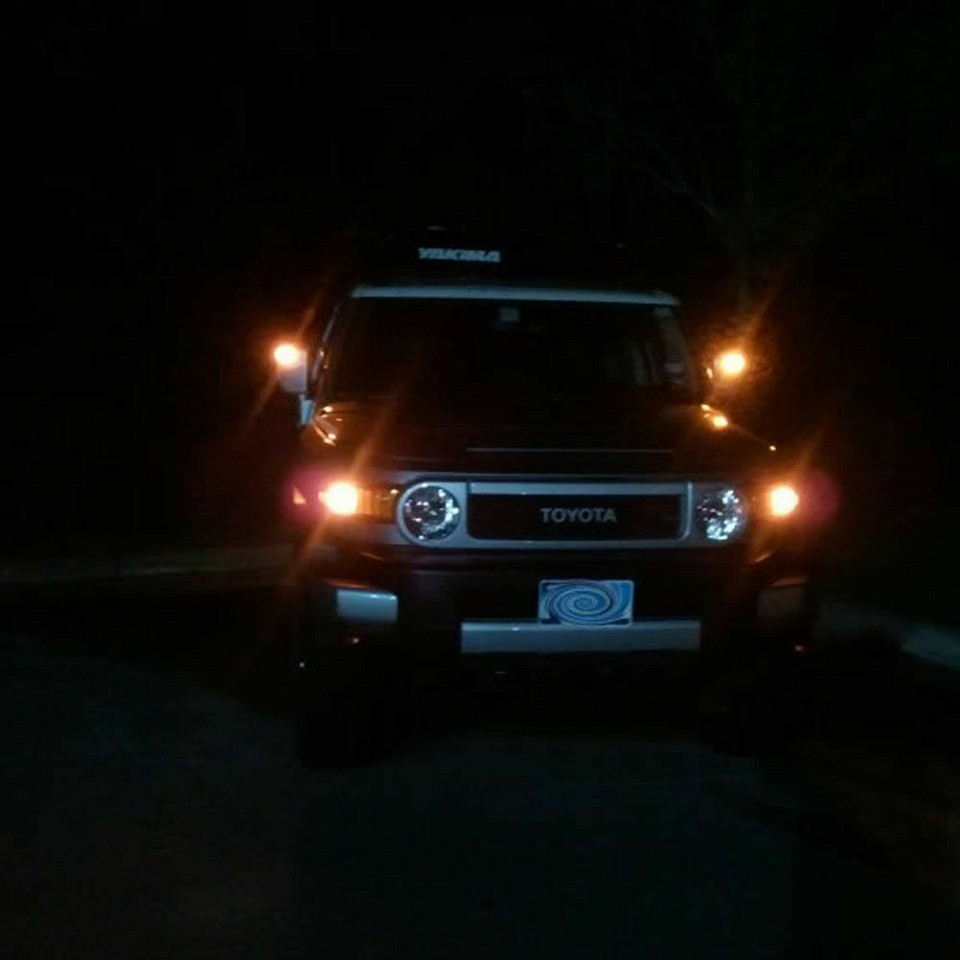 Bright Amber LED Side Mirror Light Bulbs For 2007-2014 Toyota FJ ...