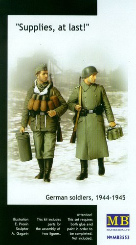 Master Box MB 1/35 3553 "Supplies, at last!" WWII German Soldiers (1944 ...