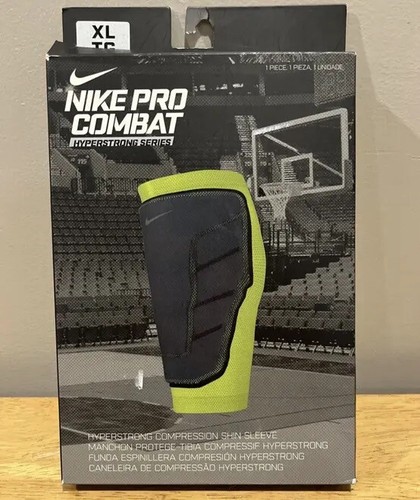 New Size XL NIKE Men's PRO COMBAT Hyperstrong Compression Shin Sleeve ...