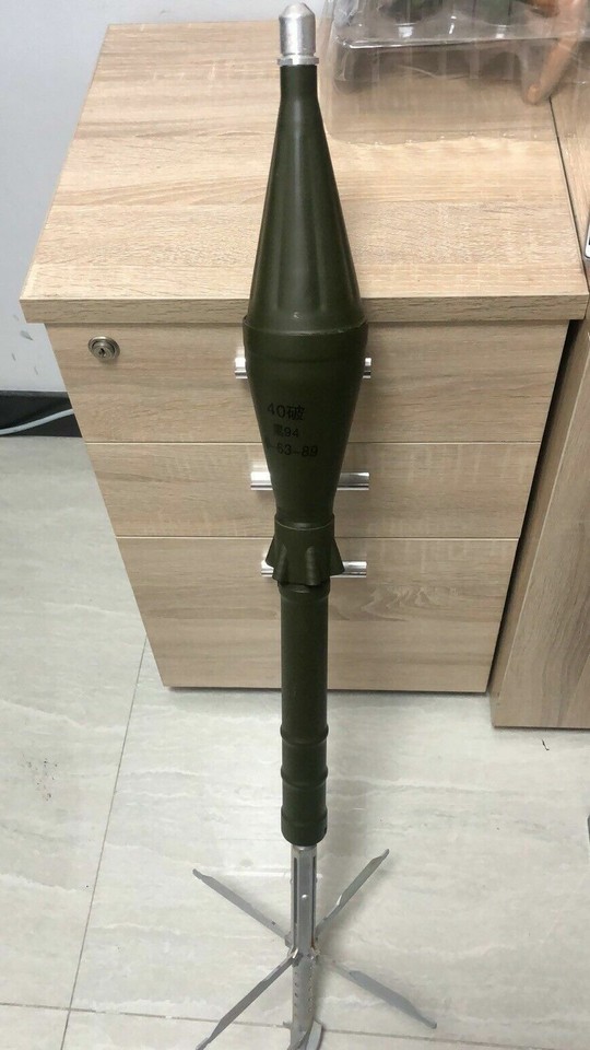 1pcs 1:1 Cosplay Model Dummy RPG-7 Rocket Launcher Shells Replic Crafts ...