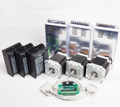 Stepper Controls & Drives - 4 Axis Stepper Motor Kit