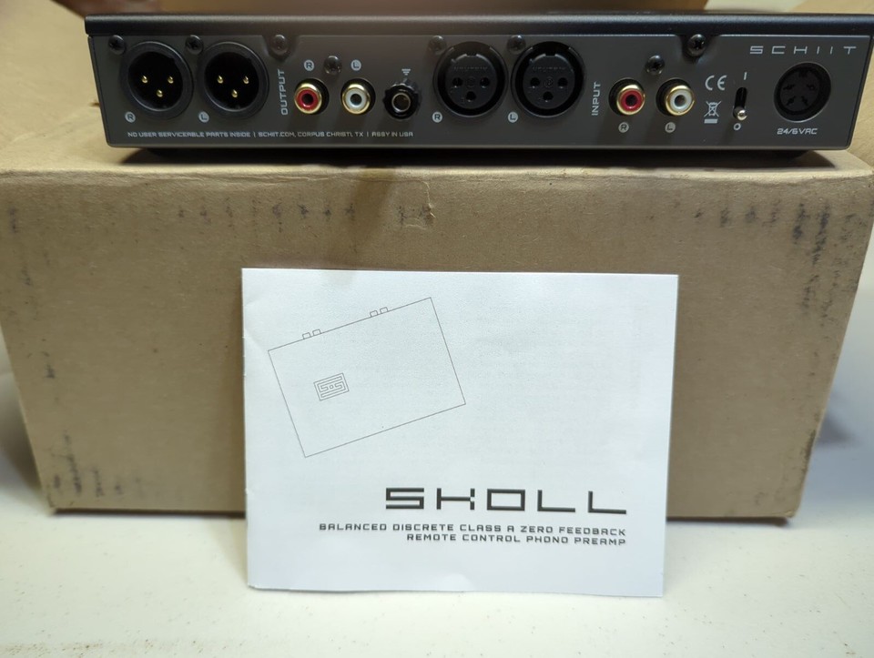 Schiit Audio Skoll Balanced Phono Stage - No Reserve | eBay
