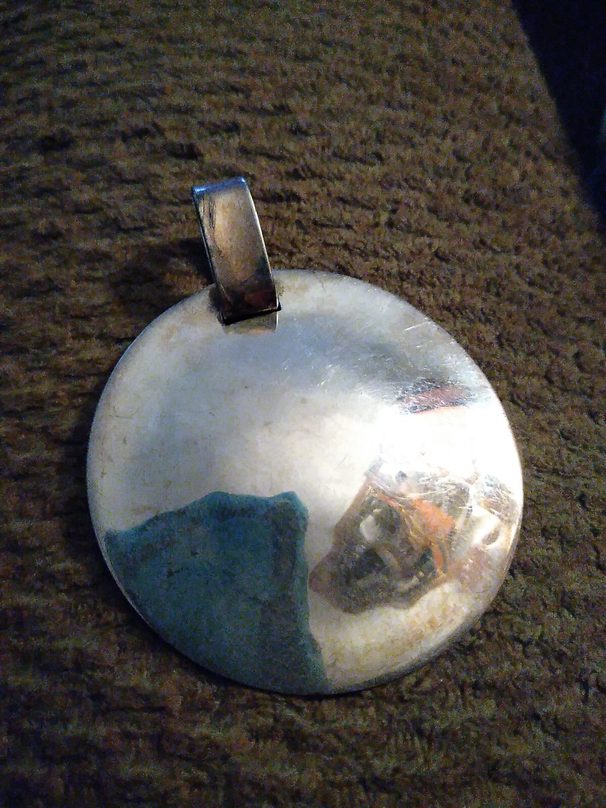 RLM Vintage Modernist One World Bold Convex Disc Pend… - Gem