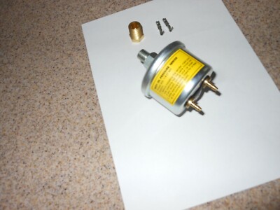 EQUUS 6831 ELECTRAL OIL PRESSURE SENDER-- WITH ADAPTER AND WIRE ...
