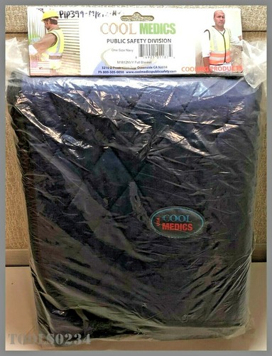 PIP-399-M1812-NVY Full Cooling Blanket Navy Color Cool Medics | eBay