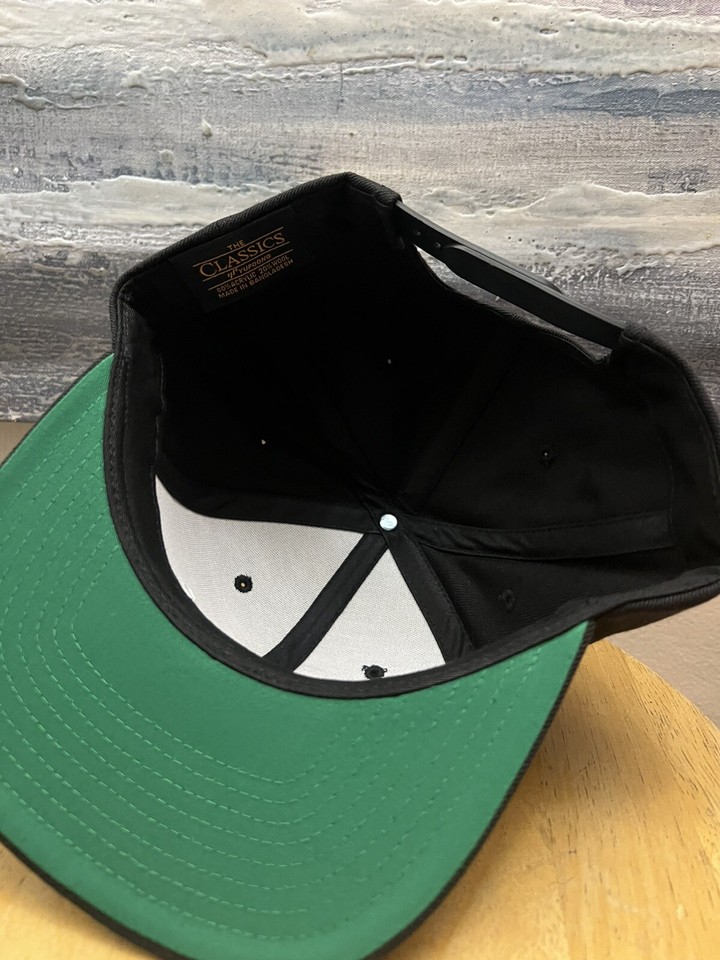 Fallout Hat Mens Black Cap Adjustable SnapBack Bethesda New Vegas Nuka ...