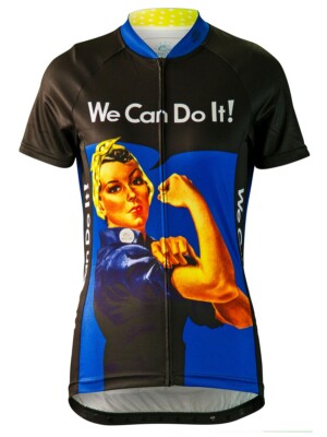 BRAINSTORM GEAR WE CAN DO IT PRO CYCLING JERSEY SHIRT WOMENS 2 XL | eBay