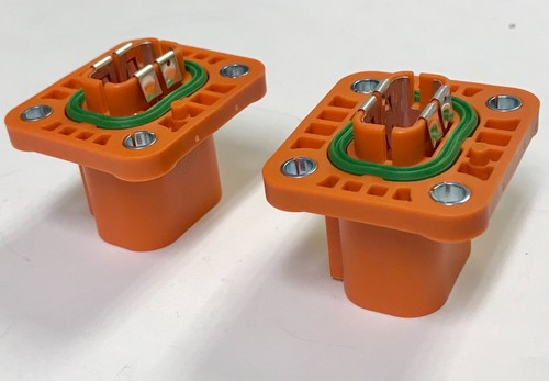 LOT OF (2) TE CONNECTIVITY 1-2103247-2 20245 A1 PA66 GF33 HVA 280 ...