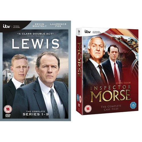 Lewis - Series 1-9 (DVD) Kevin Whately Laurence Fox Clare Holman ...