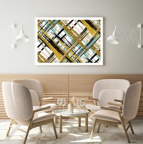 Colorful Abstract Design Print Premium Poster High Quality choose sizes ...