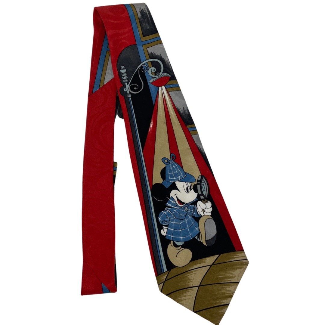 Mickey Mouse Detective Tie by Balancine Hot Cakes. Mickey with ...