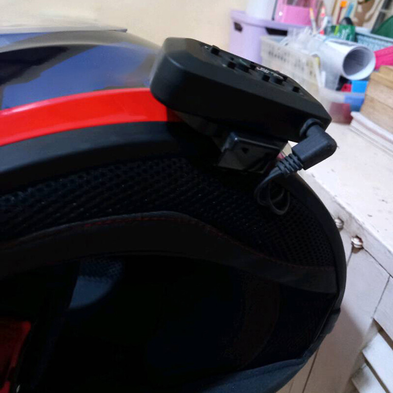 1PCS Helmet Intercom Clip Mounting Bracket for V6 V4 Motorcycle ...