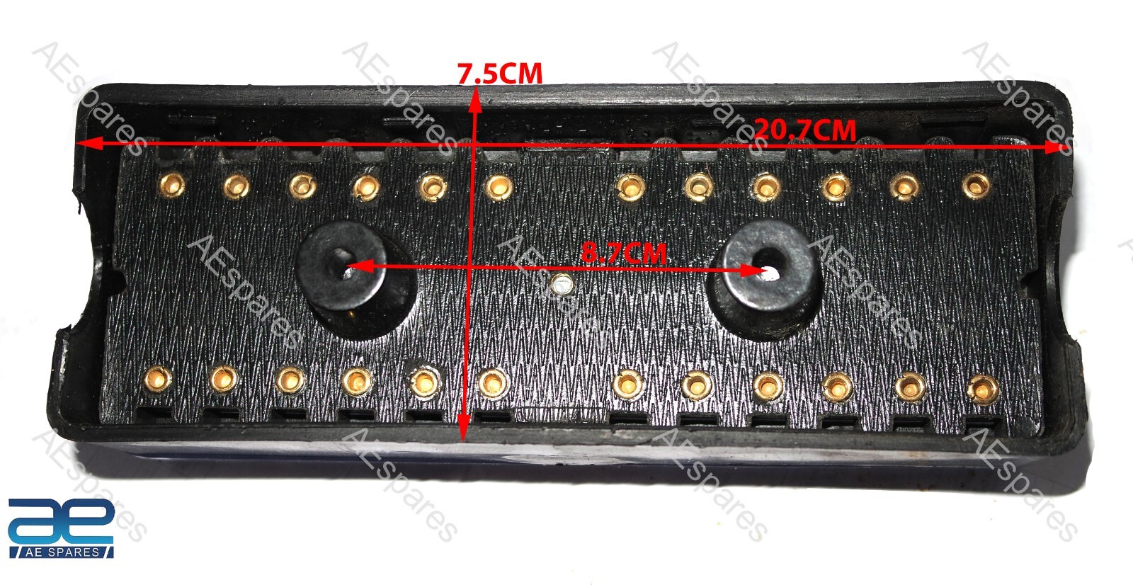 Genuine Hella 12 Way Circuit Fuse Box With 14 Glass fuse 10Amp Truck ...