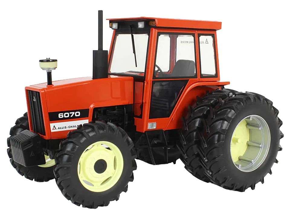 Box Damaged ALLIS-CHALMERS 6070 TRACTOR W/CAB ORANGE 1/16 BY SPECCAST ...
