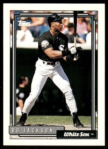 1992 Topps Bo Jackson #290 Chicago White Sox | eBay