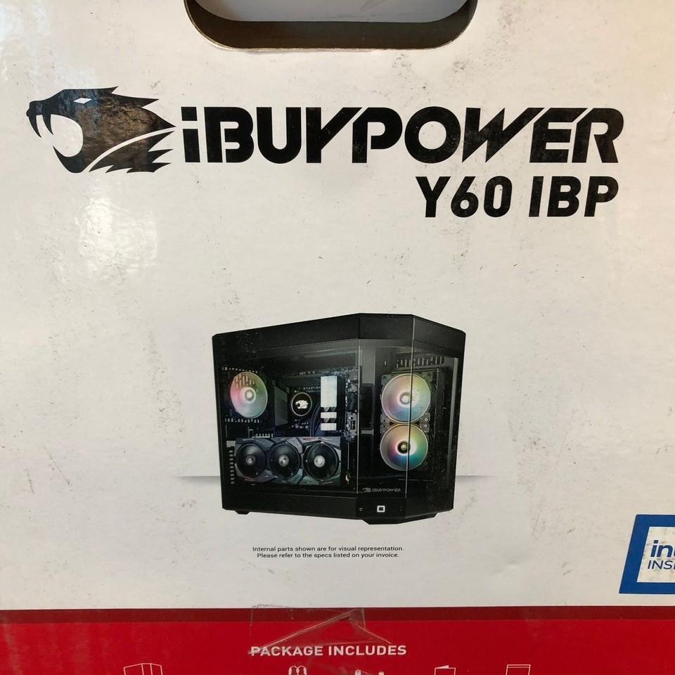 IBUYPOWER Y60 IBP Gaming PC i9-14900KF 2TB SSD (No RAM, No Graphics ...