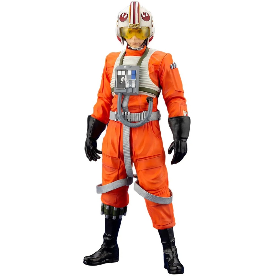 Star Wars - X-Wing Pilot Luke Skywalker Figure Model Kit (1:10 Scale ...