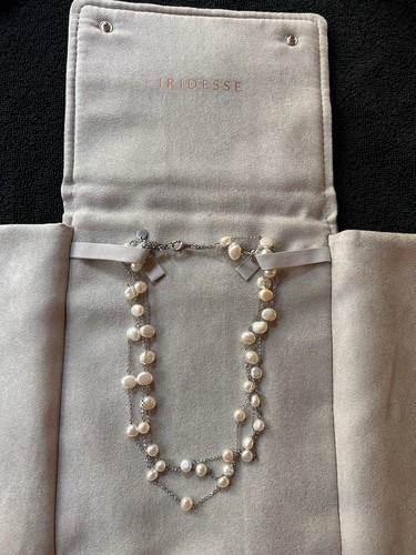 Iridesse By Tiffany & Co. Sterling Silver White Pearl Multi Strand ...