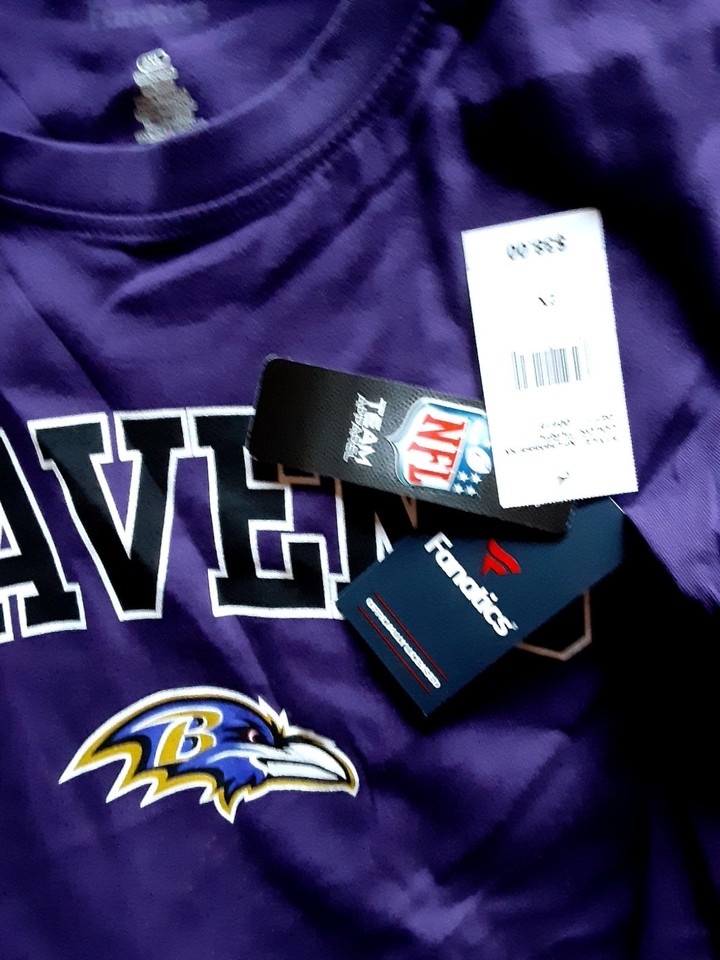Baltimore Ravens Men's Fanatics Big Tall Shirt XLT up to 5X | eBay