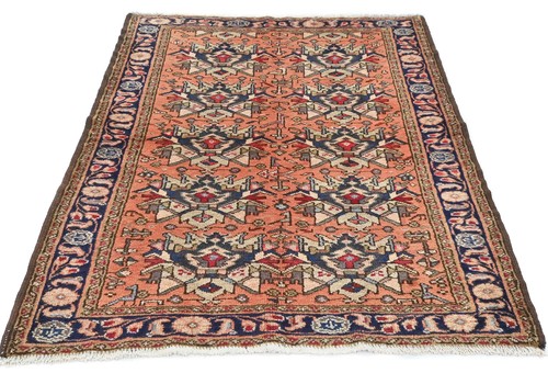 Vintage Entryway Handmade Tribal Rug 3'3X4'3 ft Farmhouse Oriental ...