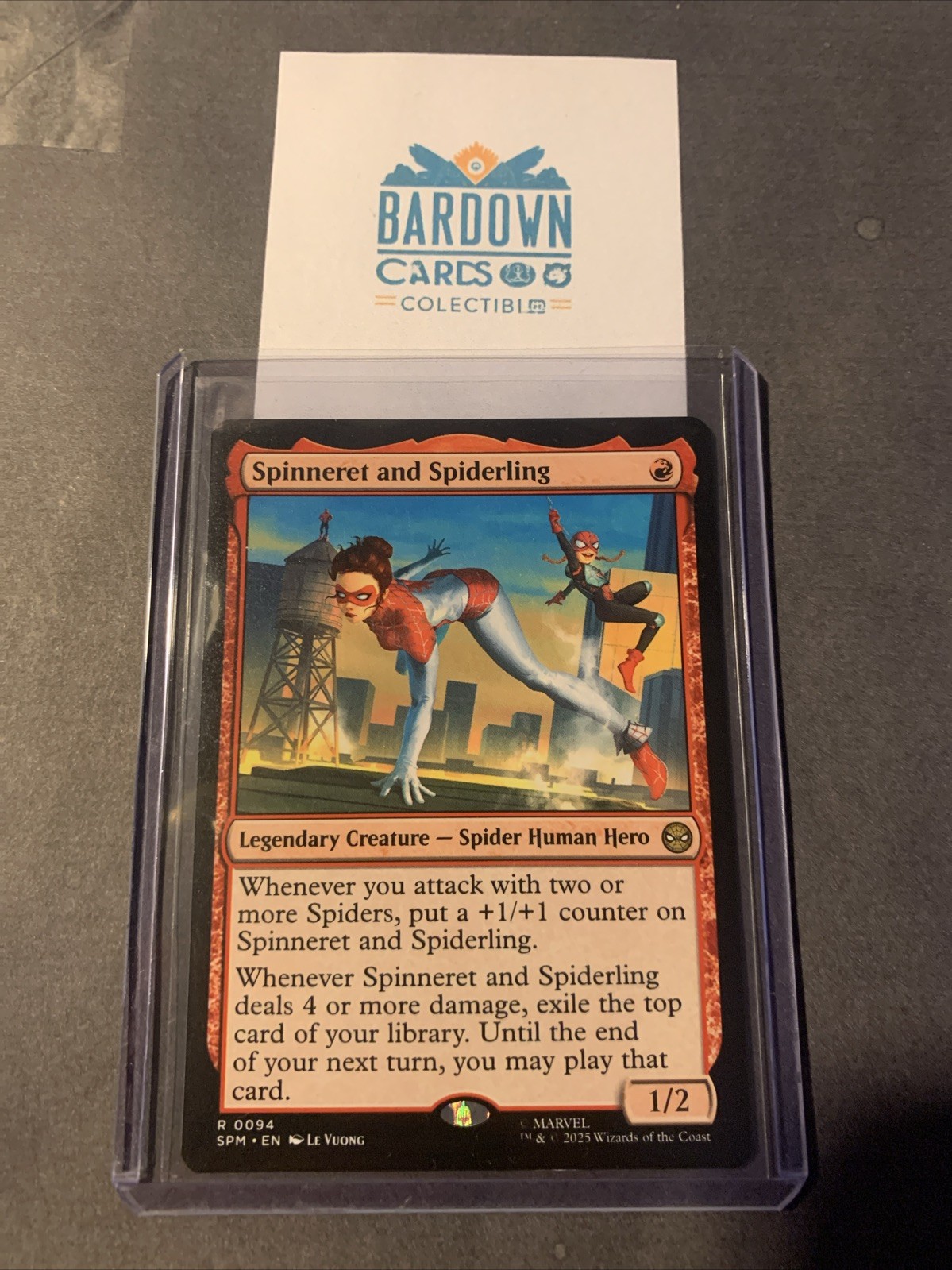 1x Spinneret and Spiderling NM Eng MTG - Marvel's Spider-Man | eBay