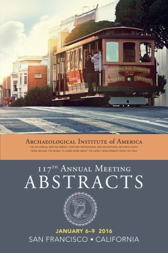 Archaeological Institute of America 117th Annual Meeting Abstracts by ...