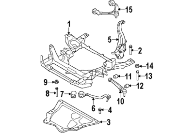 BMW 33306772888 GENUINE OEM REINF PLATE BOLT | eBay